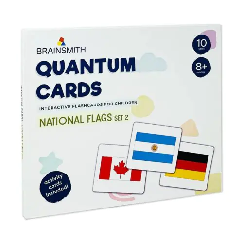 BrainSmith Quantum Cards National Flags (Set 2) - Where Every Smile Counts