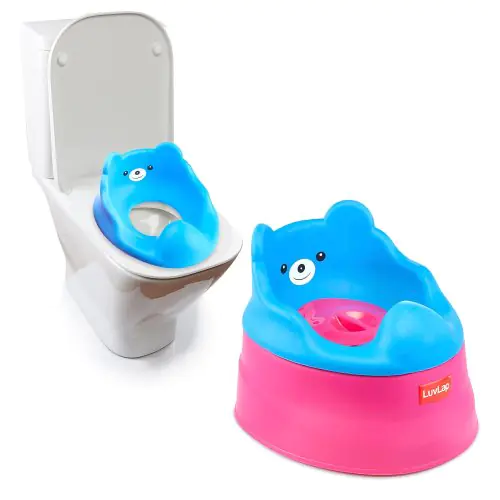 LuvLap Potty Training Seat 18341 - Pink & Blue - Where Every Smile Counts